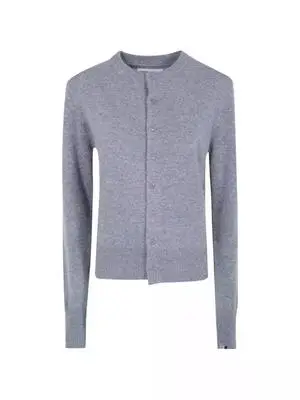 Extreme Cashmere Ribbed-trim Cashmere Cardigan