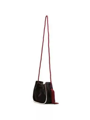 FORTE_FORTE Tassel-detail Drawstring Shoulder Bag