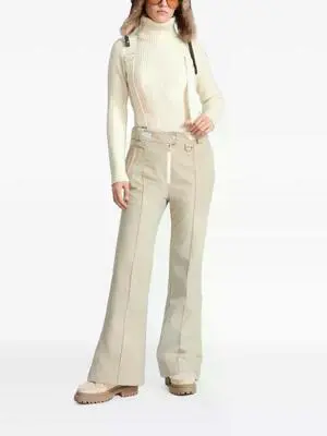 YVES SALOMON Ski Pants With Logo Straps
