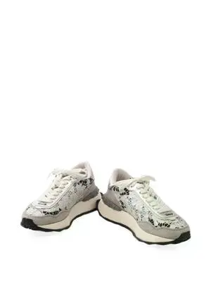 Valentino Garavani 2010s Race Runner Lace-panel Sneakers