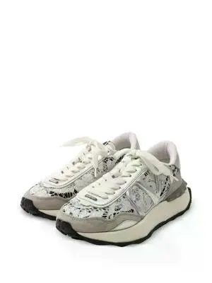 Valentino Garavani 2010s Race Runner Lace-panel Sneakers