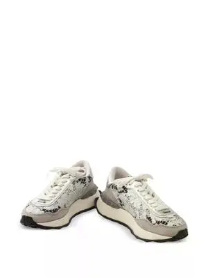 Valentino Garavani 2010s Race Runner Lace-panel Sneakers
