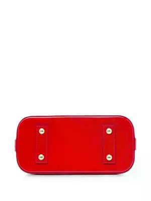 LOUIS VUITTON 2015 Monogram Vernis Alma Bb Satchel