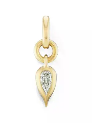 UNIFORM OBJECT Carriage Diamond Pendant - Gold