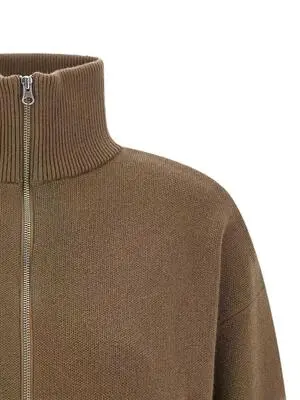 Extreme Cashmere Xtra Cute Jacquard-knit Cardigan - Brown