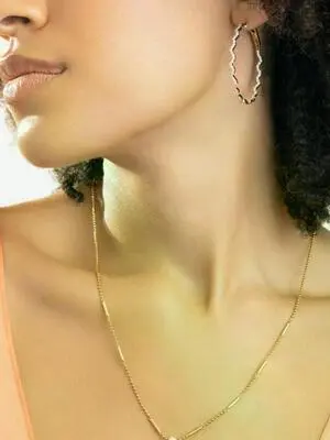 GRAZIELA Rio Diamond Hoop Earrings