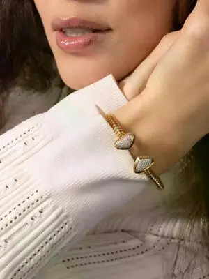 Marina B Trisolina Castanga Diamond Bracelet - Gold