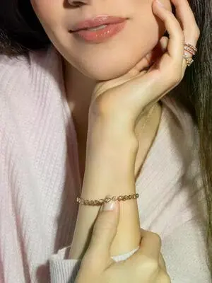 ANITA KO 18k Rose Gold Diamond Tennis Bracelet