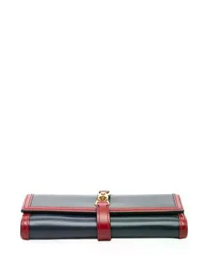 Gucci 2016-2026 Bicolor Calfskin Jackie 1961 Wallet On Chain Crossbody Bag - Blue