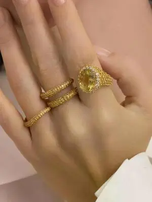 STEFERE Multi-stones Ring