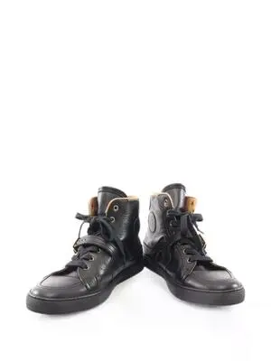 Hermès Leather High-top Sneakers