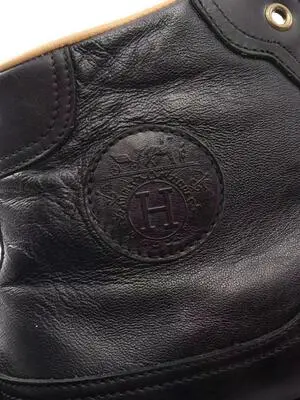 Hermès Leather High-top Sneakers
