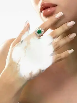 Goshwara G-one Emerald And Diamond Ring