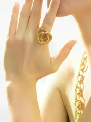 Coomi 20k Yellow Diamond Eternity Ring