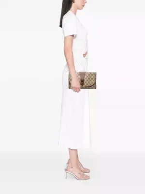 Gucci 2000-2015 Gg Supreme Web Clutch Bag