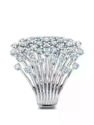 GRAZIELA 18k White Gold Diamond Ring