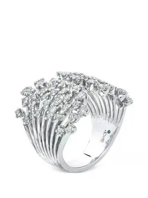 GRAZIELA 18k White Gold Diamond Ring