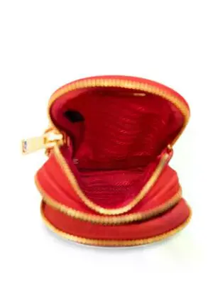Prada 2000-2013 Tessuto Double Zip Phone Case Crossbody Bag