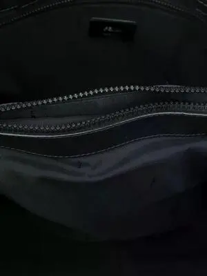 Fendi Canvas Logo Patch Tote Bag