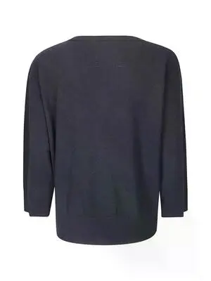 Extreme Cashmere Pearl V-neck Sweater - Blue
