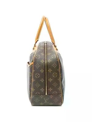 LOUIS VUITTON Monogram Canvas Deauville Tote Bag - Brown