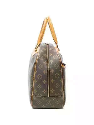 LOUIS VUITTON Monogram Canvas Deauville Tote Bag - Brown