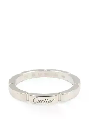 Cartier 2010s Maillon Panthère Ring - Silver
