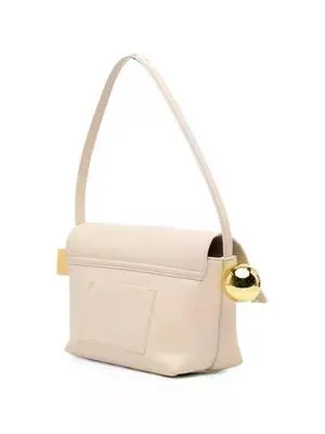 Jacquemus 2023-2026 Nappa Le Rond Carre Shoulder Bag - White