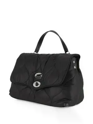 ZANELLATO Postina Lunaria Quilted Shoulder Bag