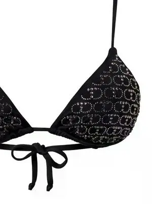 TWINSET Embellished Triangle Bikini Top