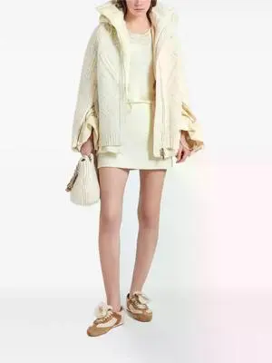 Ermanno Scervino Cable-knit Layered Jacket
