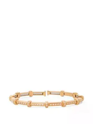 Sidney Garber Diamond Spring Bracelet