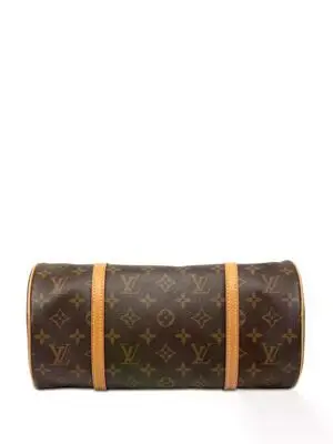 LOUIS VUITTON 2004 Monogram Papillon 30 Handbag - Brown