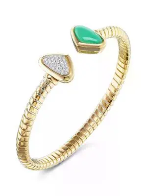 Marina B Trisolina Chrysoprase And Diamond Bracelet