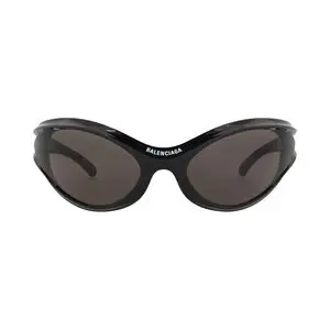 Balenciaga Shield-frame Bio Injection Sunglasses /grey - Black