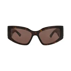 Balenciaga Cat Eye-frame Recycled Acetate Sunglasses 'havana - Brown