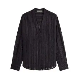 Kith Carmyn Sheer Striped Cardigan Shirt