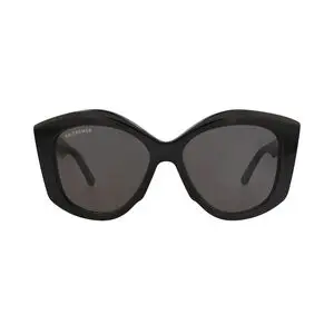 Balenciaga Cat Eye-frame Acetate Sunglasses /grey - Black