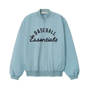 Fear Of God Mlb Full Zip Bomber 'stone