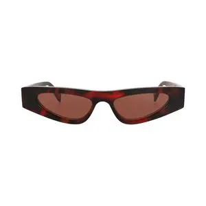 Gucci Cat Eye-frame Recycled Acetate Sunglasses 'havana - Brown