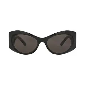 Balenciaga Cat Eye-frame Recycled Acetate Sunglasses /grey - Black
