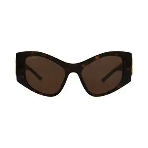 Balenciaga Cat Eye-frame Recycled Acetate Sunglasses 'havana - Brown
