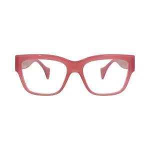 Gucci Square-frame Recycled Acetate Optical Frames /transparent - Pink