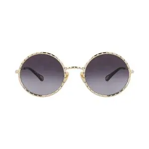Chloé Round-frame Metal Sunglasses /grey - Gold