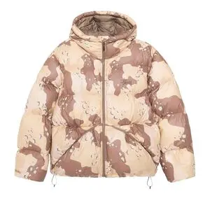 StÜssy Down Parka Camo Ripstop 'khaki - Tan