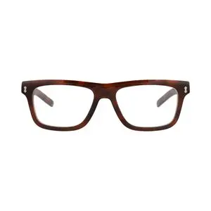 Gucci Square-frame Recycled Acetate Optical Frames 'havana/transparent - Brown