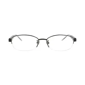 Gucci Round-frame Titanium Optical Frames /transparent - Black