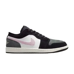 JORDAN 1 Low Se Iced Carmine Iron Grey - Black