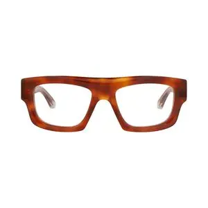 Gucci Square-frame Recycled Acetate Sunglasses 'havana/transparent - Brown
