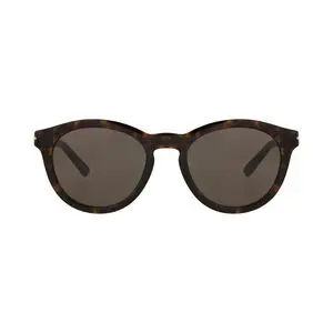 Gucci Round-frame Recycled Acetate Sunglasses 'havana - Brown